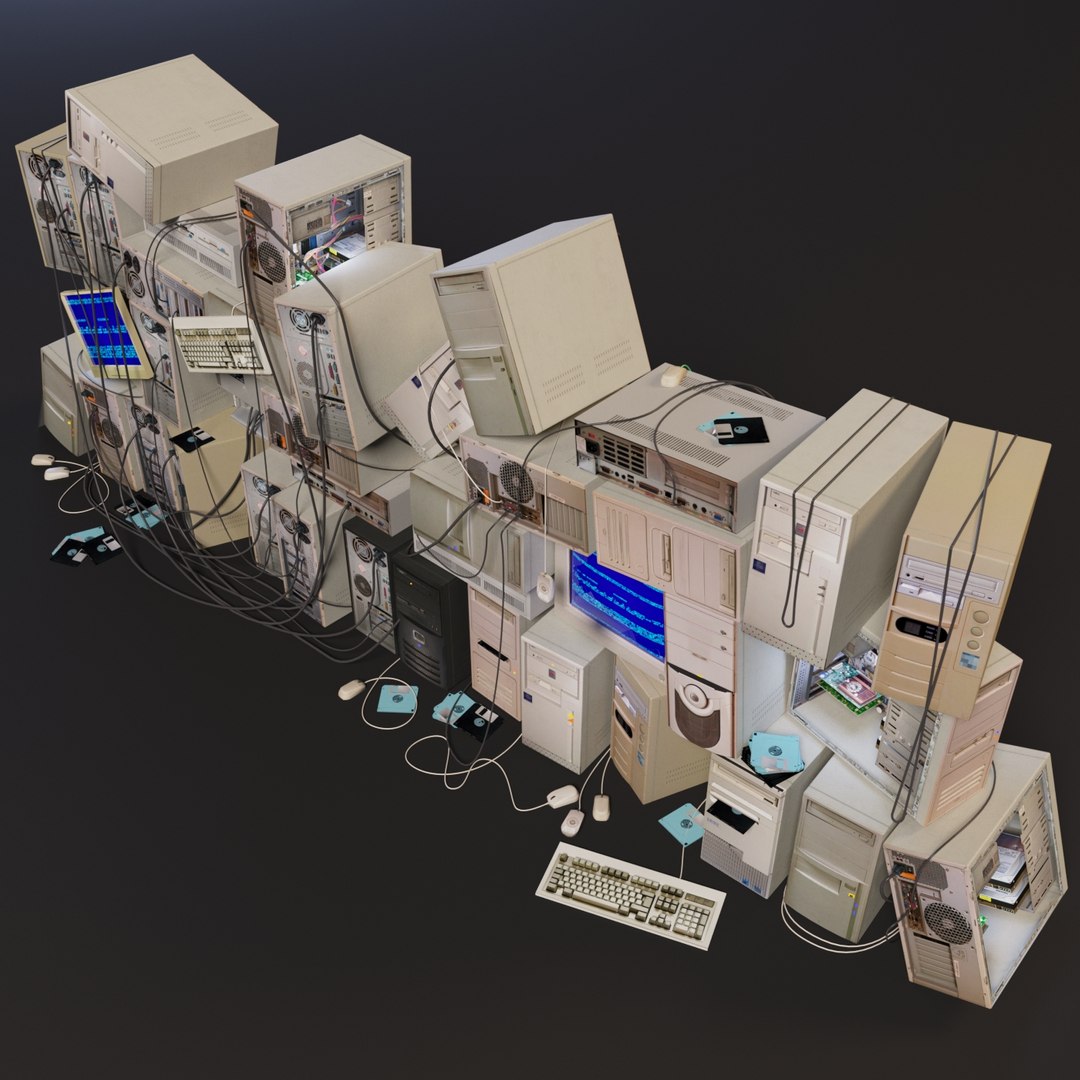 3D computer old - TurboSquid 1397120