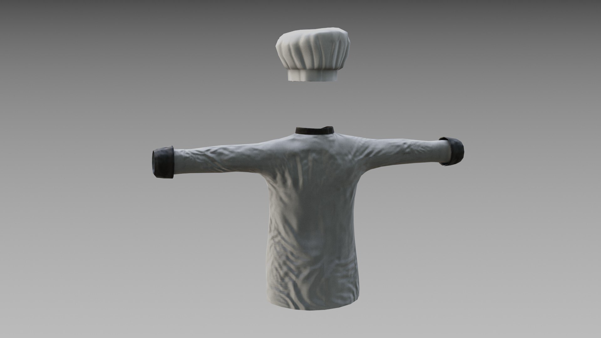 Chef Jacket - Low Poly 3D - TurboSquid 1775406
