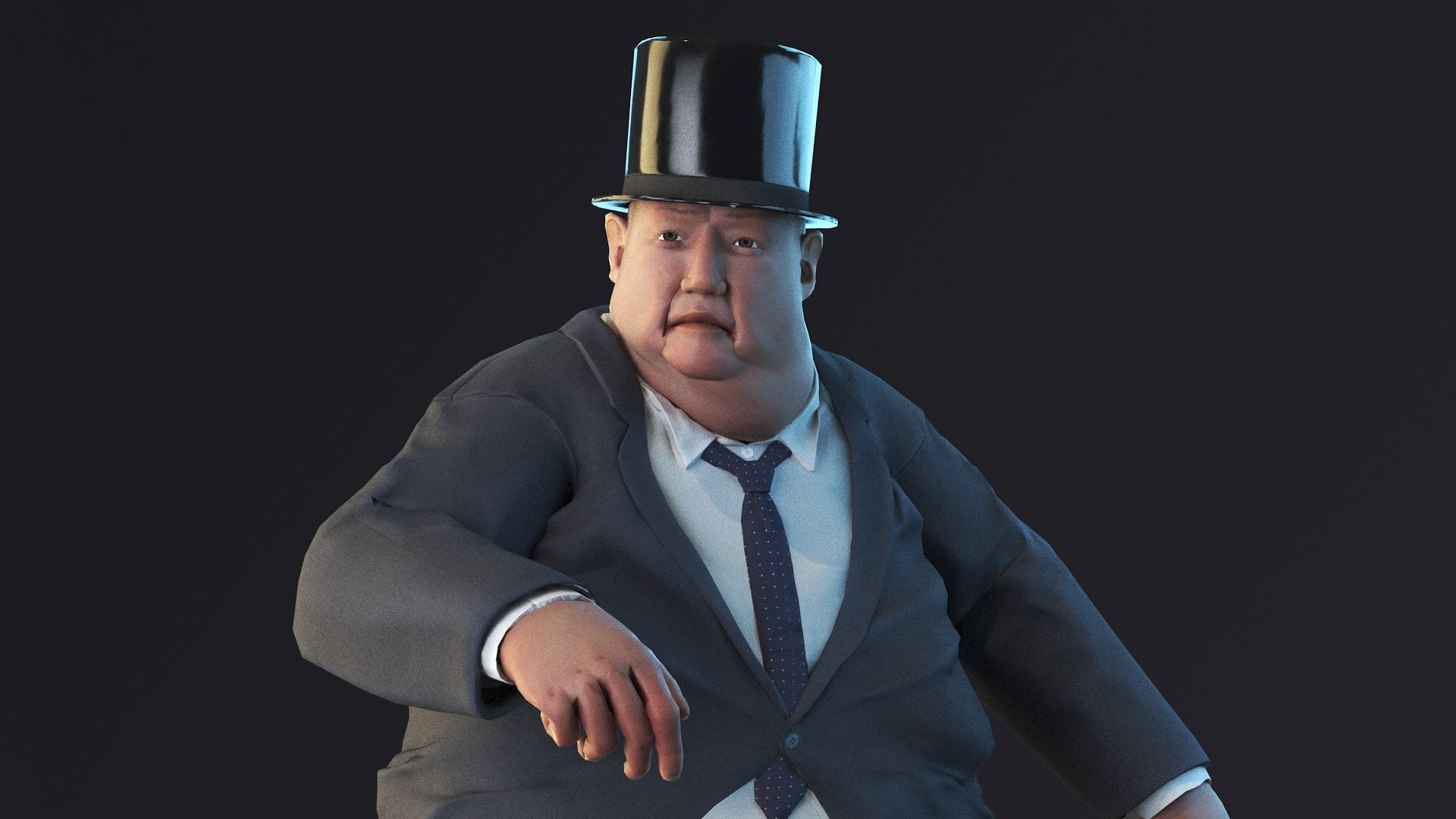 3D Big People - TurboSquid 2030862