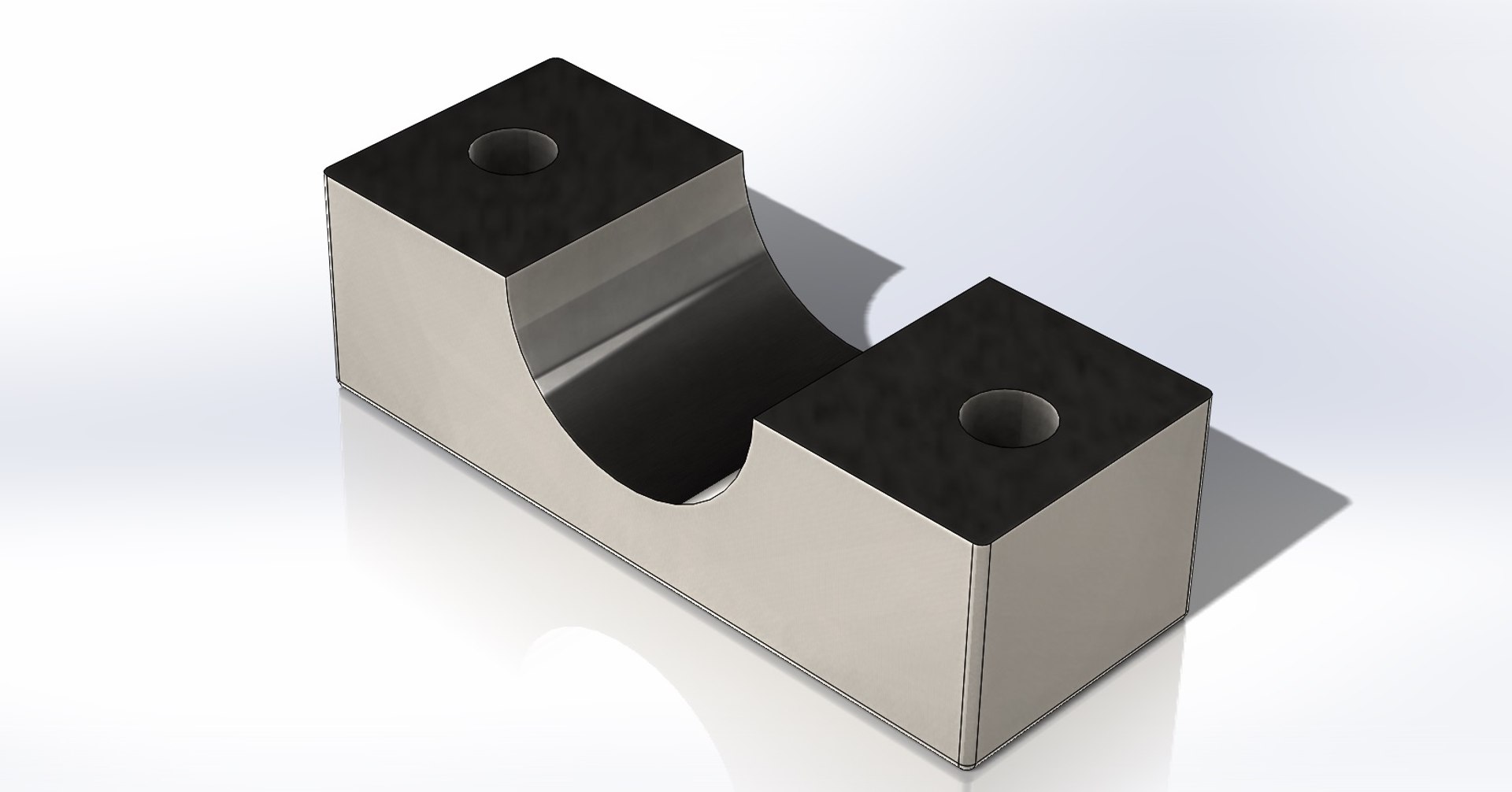 Main Bearing Cap Engine Solidworks 3D Model - TurboSquid 1238721