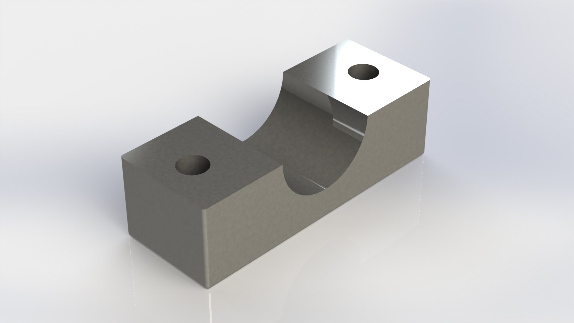 Main Bearing Cap Engine Solidworks 3D Model - TurboSquid 1238721