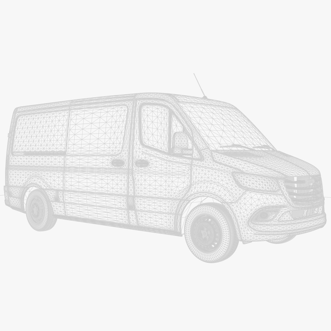 3D Freightliner Sprinter Panel Van - TurboSquid 2188999
