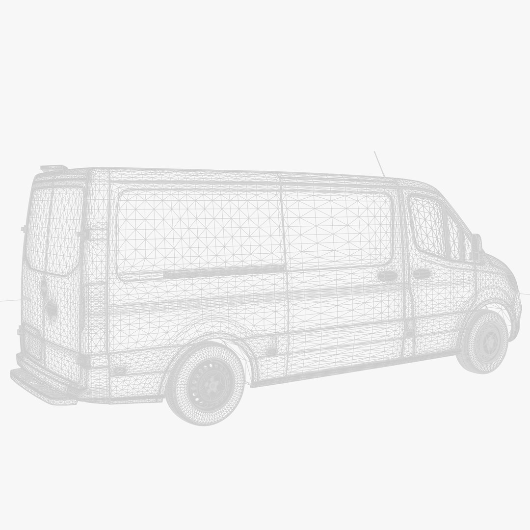 3D Freightliner Sprinter Panel Van - TurboSquid 2188999
