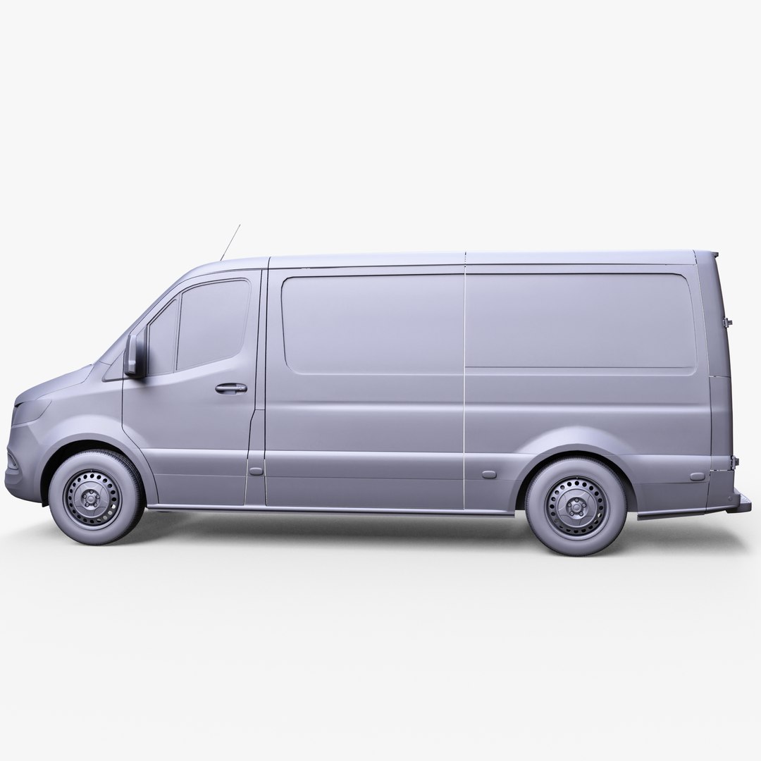 3D Freightliner Sprinter Panel Van - TurboSquid 2188999