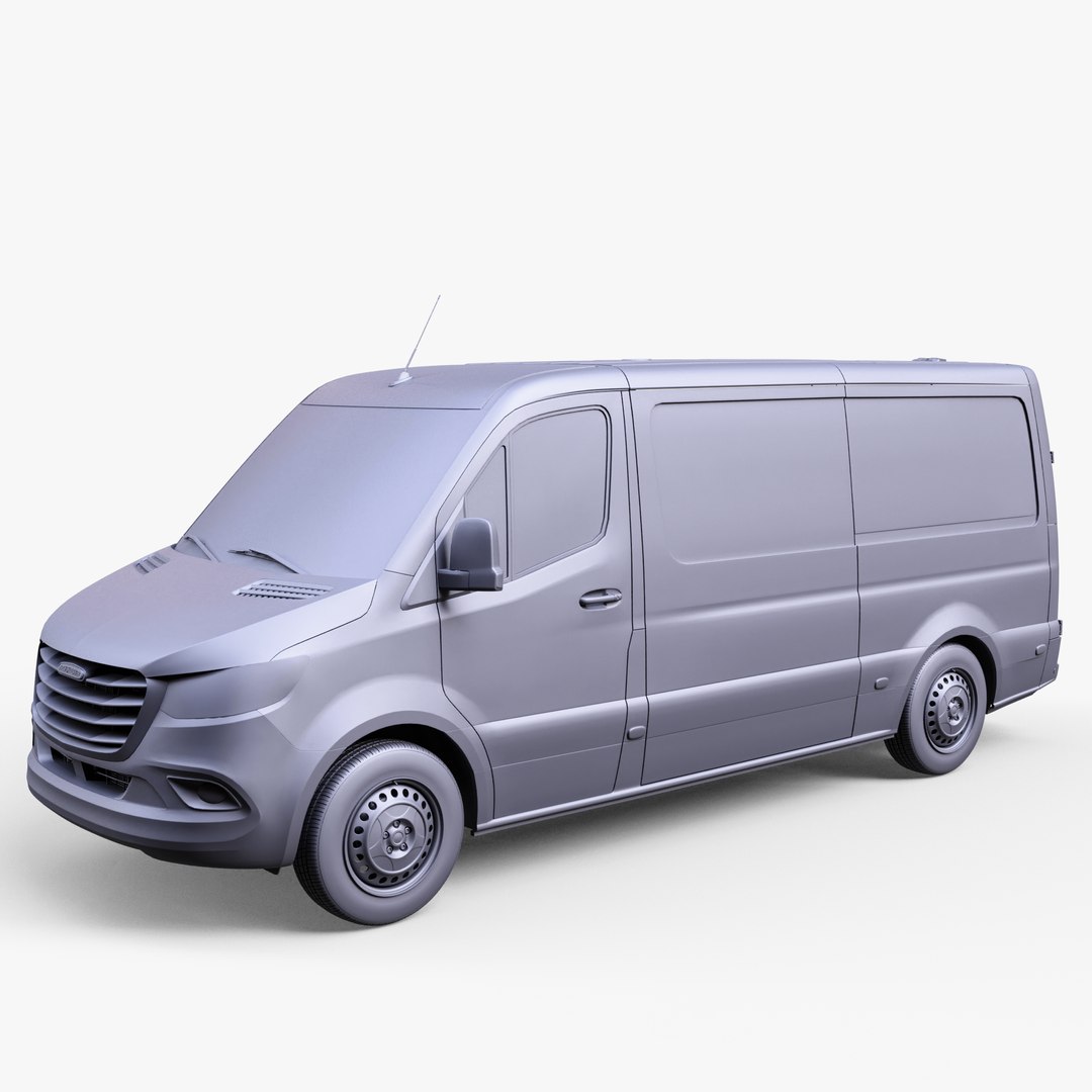 3D Freightliner Sprinter Panel Van - TurboSquid 2188999