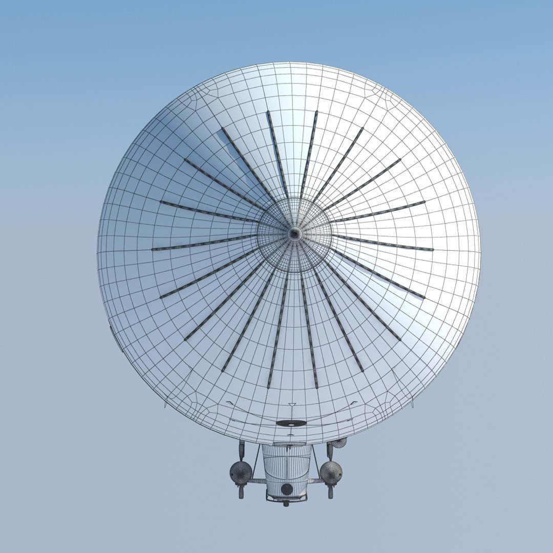 Generic Blimp 3d Max
