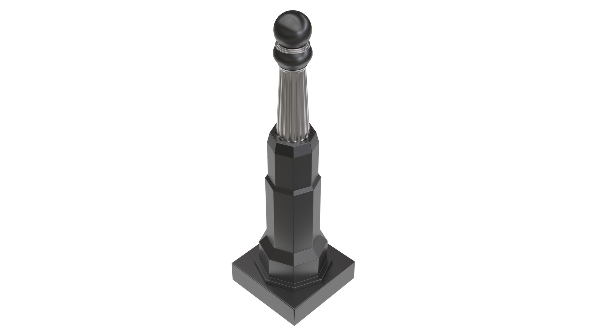 3D Road Safety Bollard II - TurboSquid 2082255