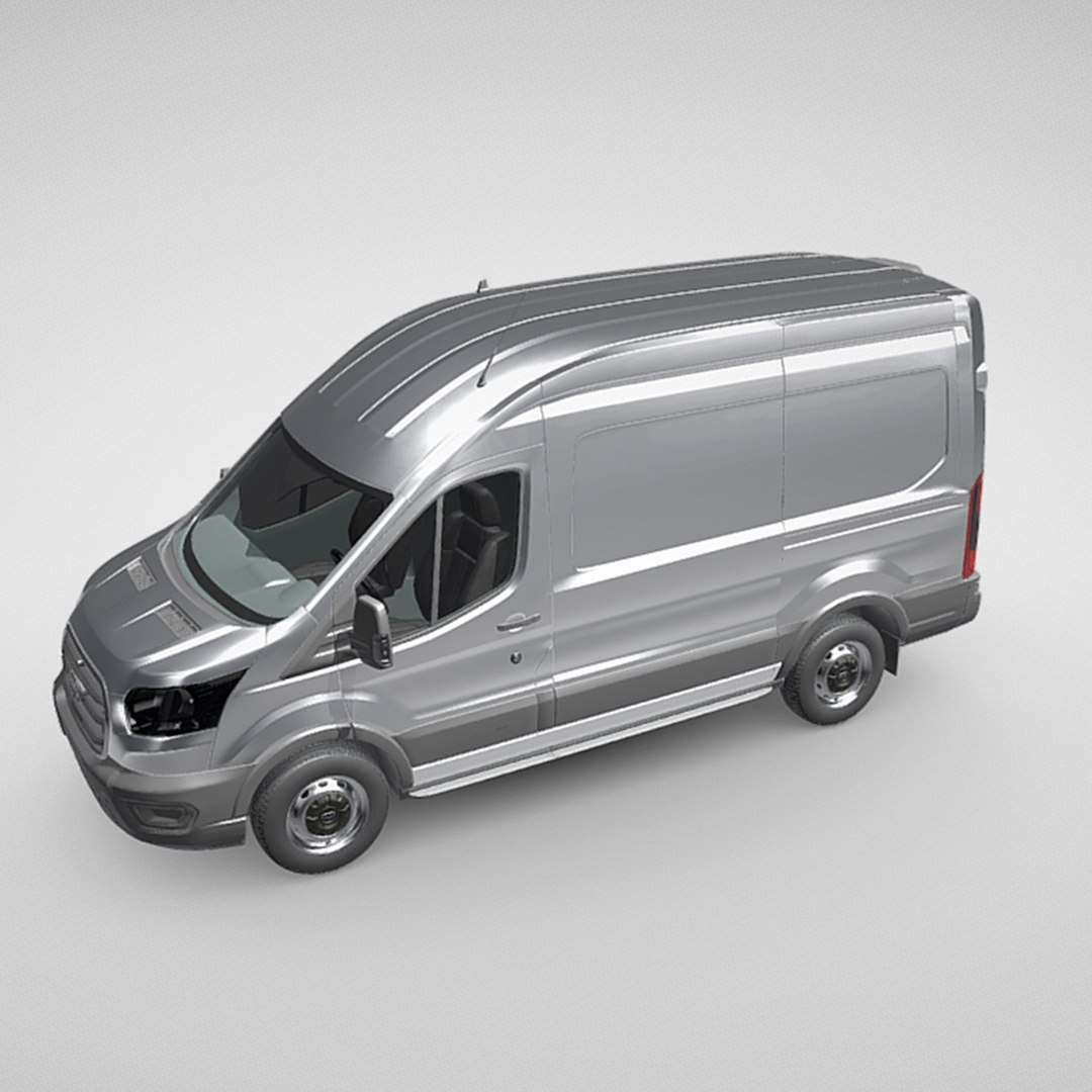 Ford Transit H2 290 L2 3D Model - TurboSquid 2261051