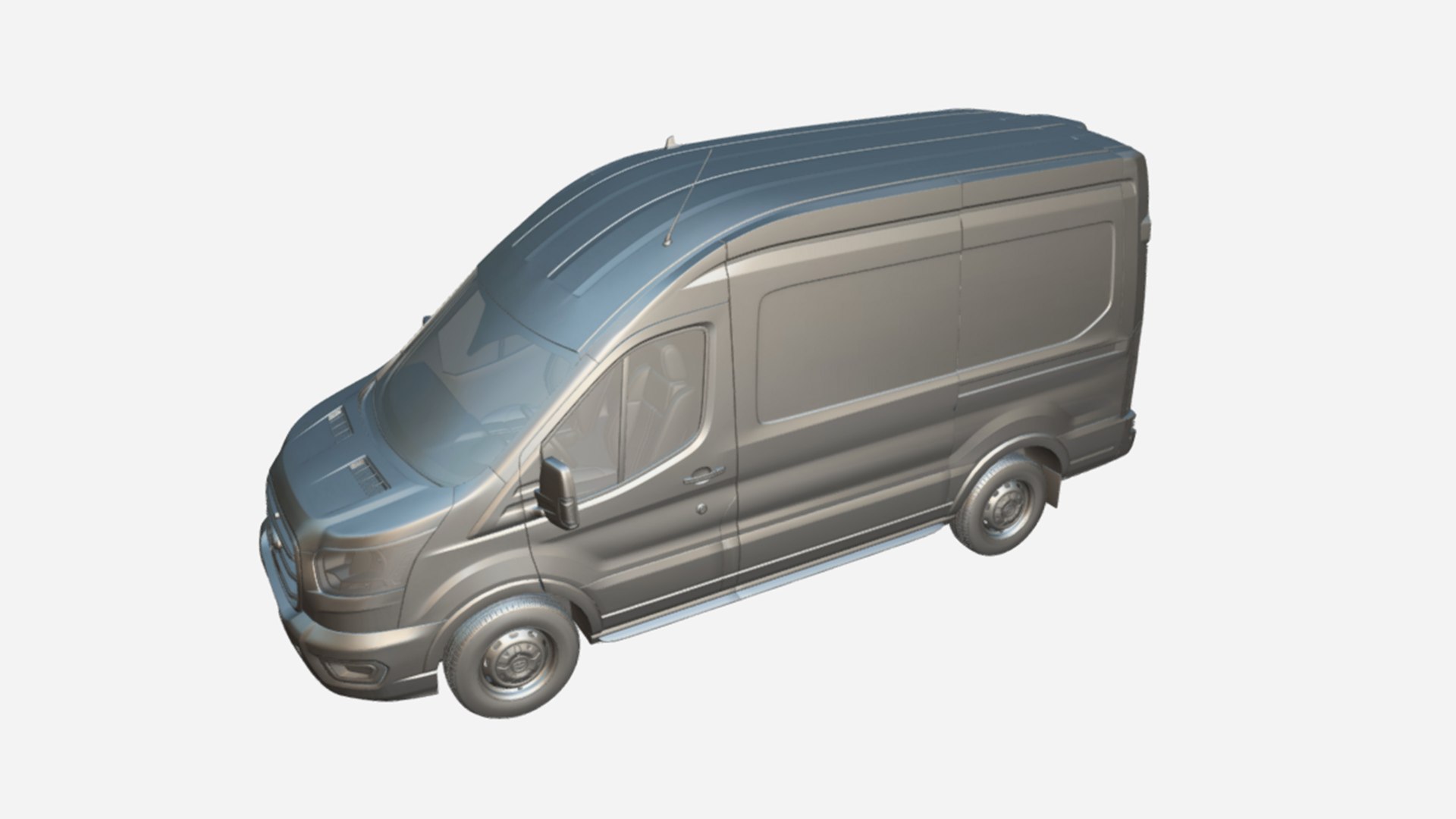 Ford Transit H2 290 L2 3D Model - TurboSquid 2261051