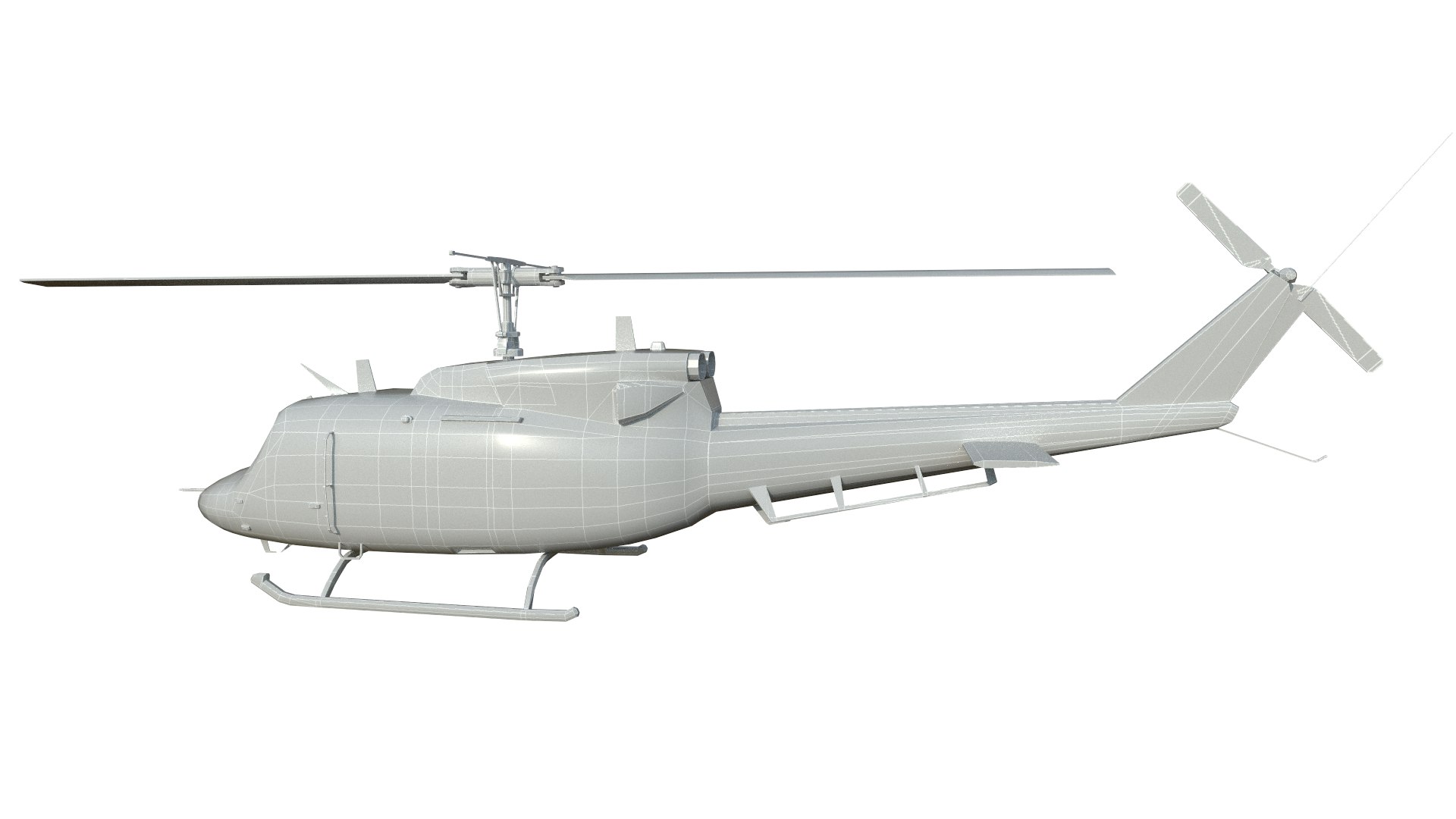 3D B212 Saudi Arabia Helicopter - TurboSquid 2365440