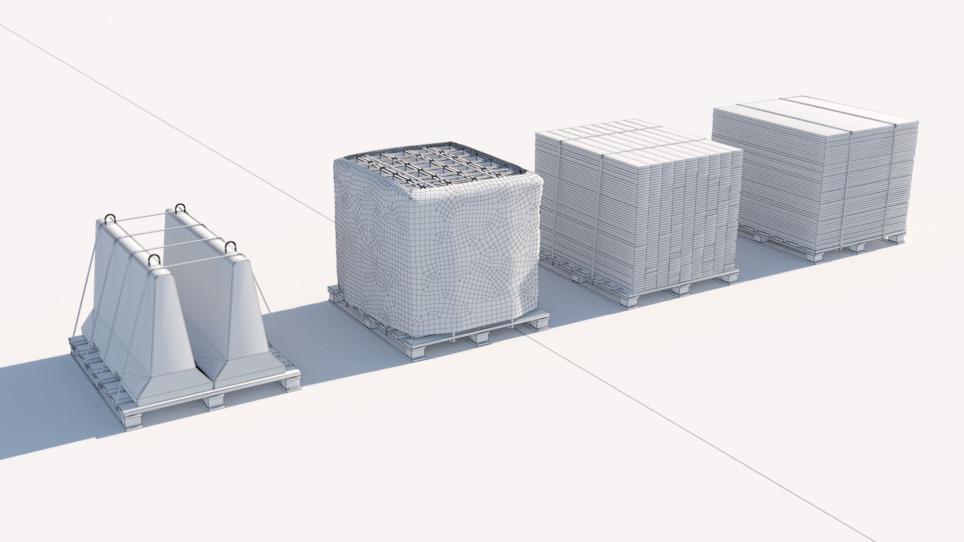 3D Palet Collection 3 Model - TurboSquid 1928940