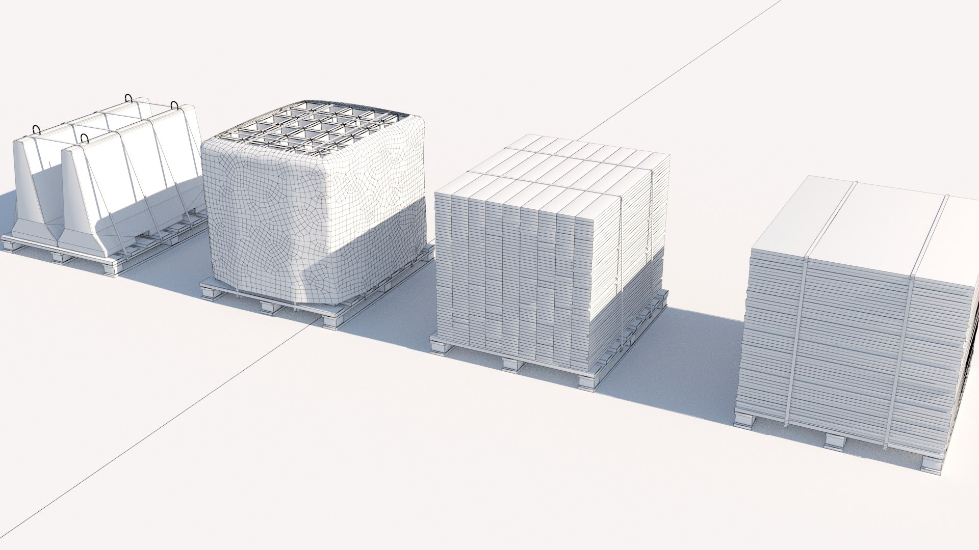 3D Palet Collection 3 Model - TurboSquid 1928940