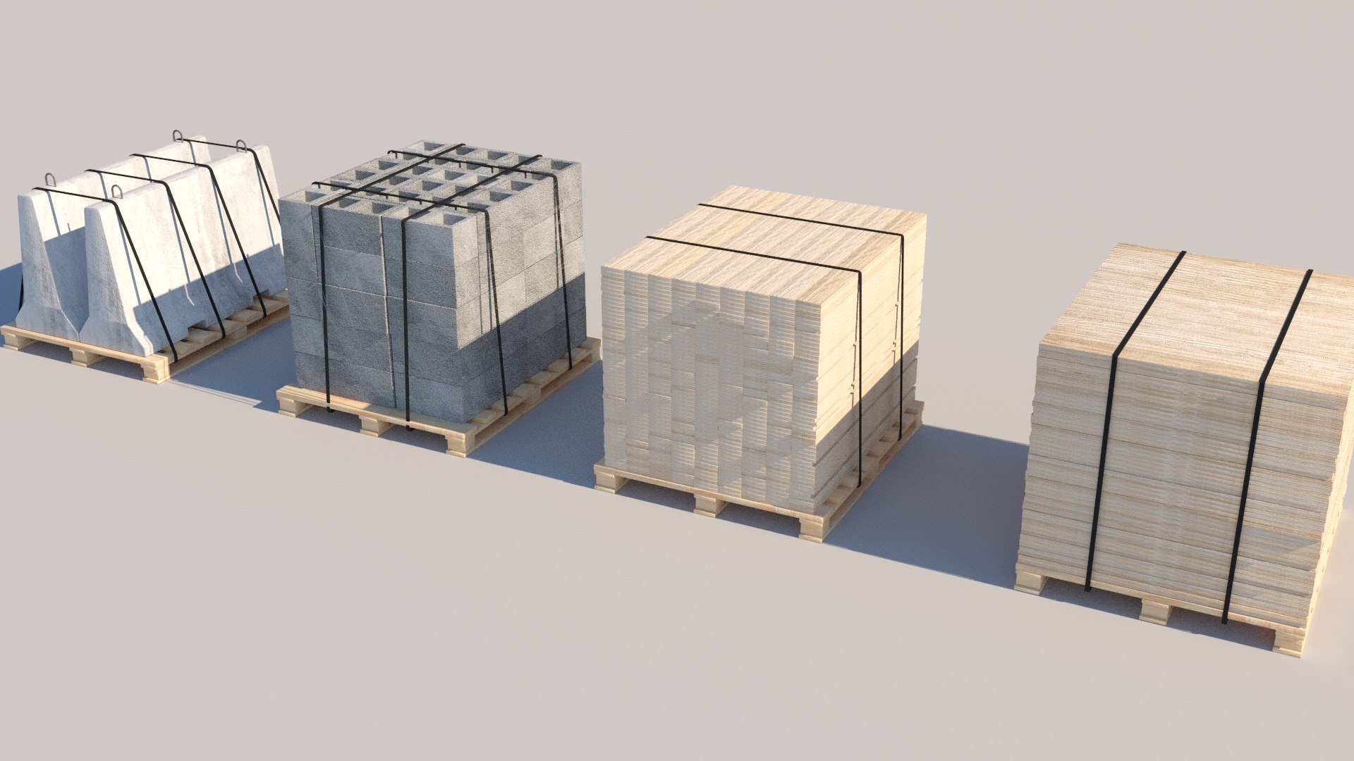 3D Palet Collection 3 Model - TurboSquid 1928940