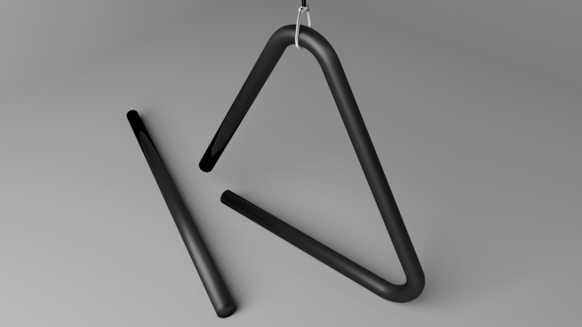 Triangle bell 3D - TurboSquid 1561826
