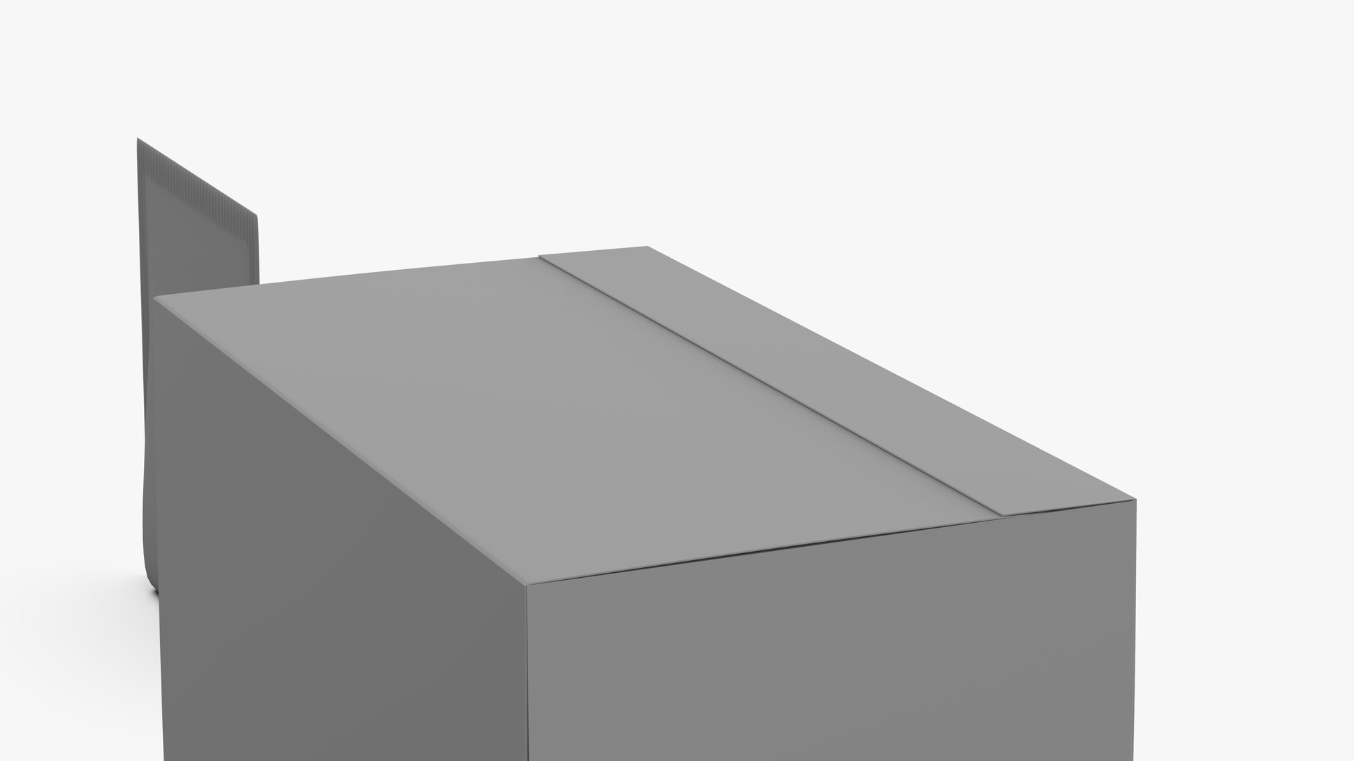 Cardboard Box And Tea Packaging 3D Model - TurboSquid 2258397