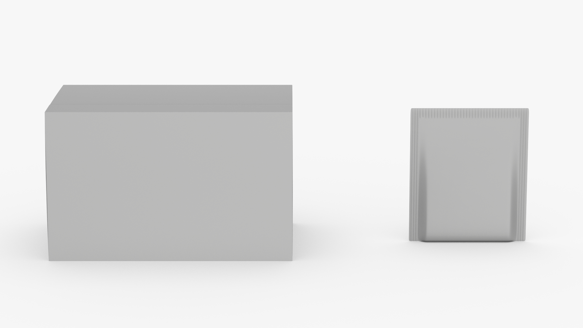 Cardboard Box And Tea Packaging 3D Model - TurboSquid 2258397