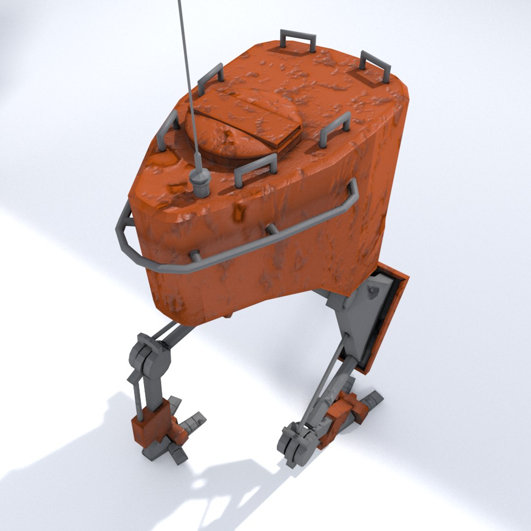 3d Model Walker Robot