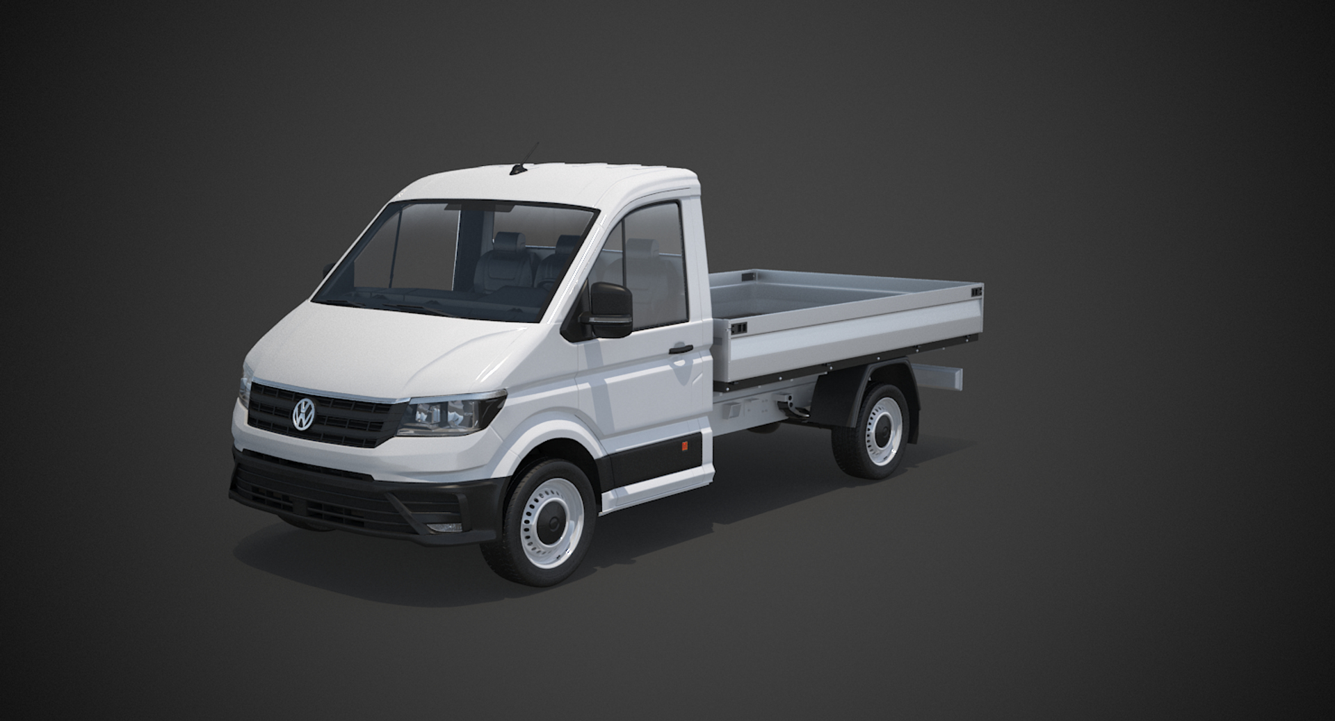 Crafter Pickup Short Cab 3D - TurboSquid 1342577
