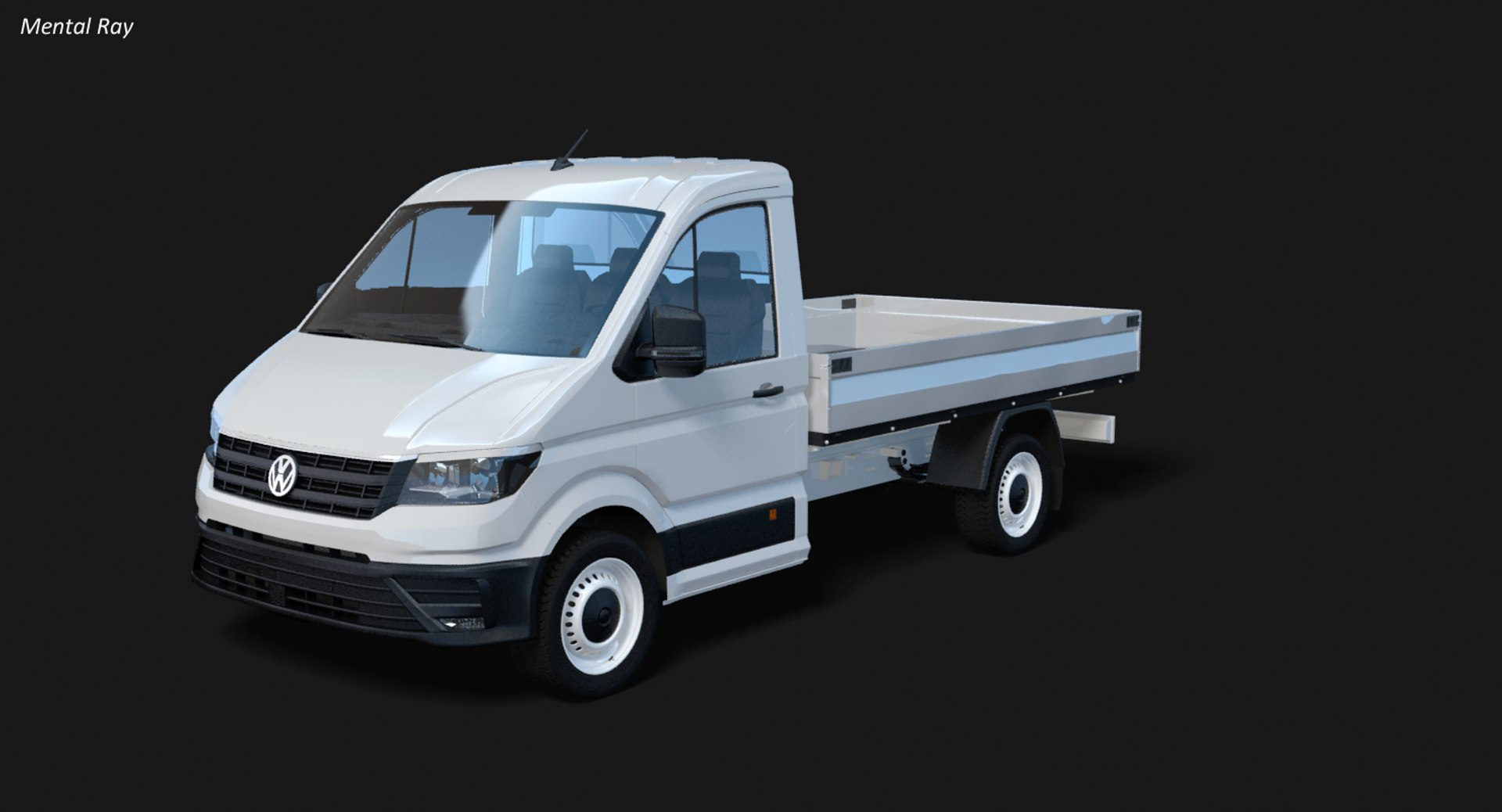 Crafter Pickup Short Cab 3D - TurboSquid 1342577