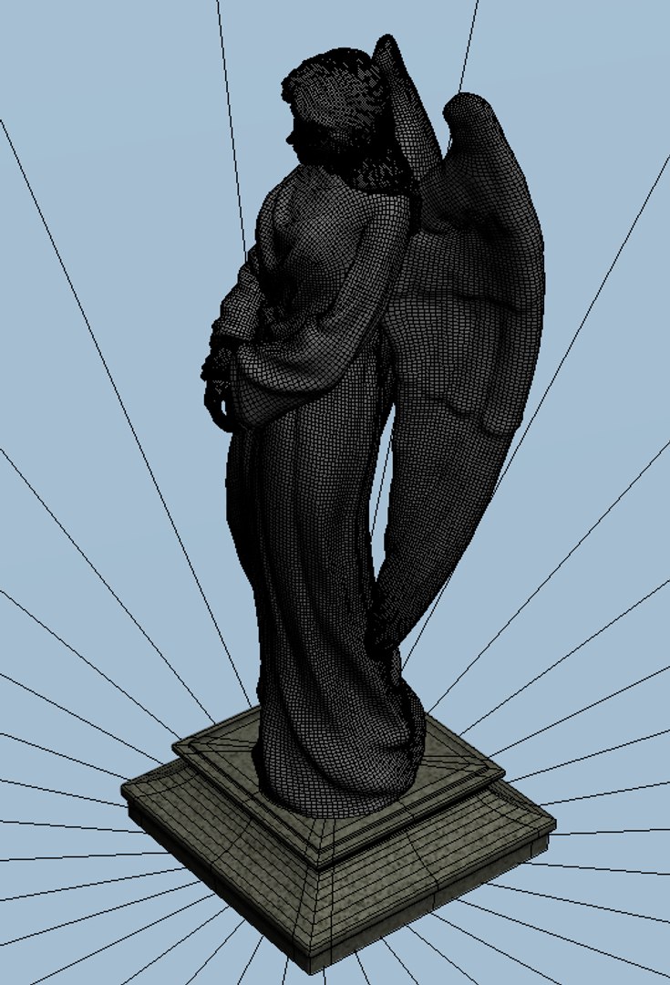 Grieving Angel Statue