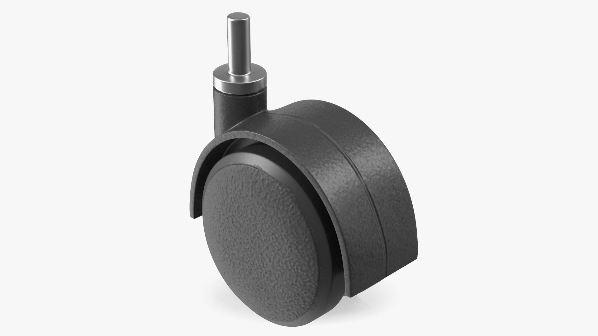 Plastic Furniture Wheel Black 3D model - TurboSquid 2158751