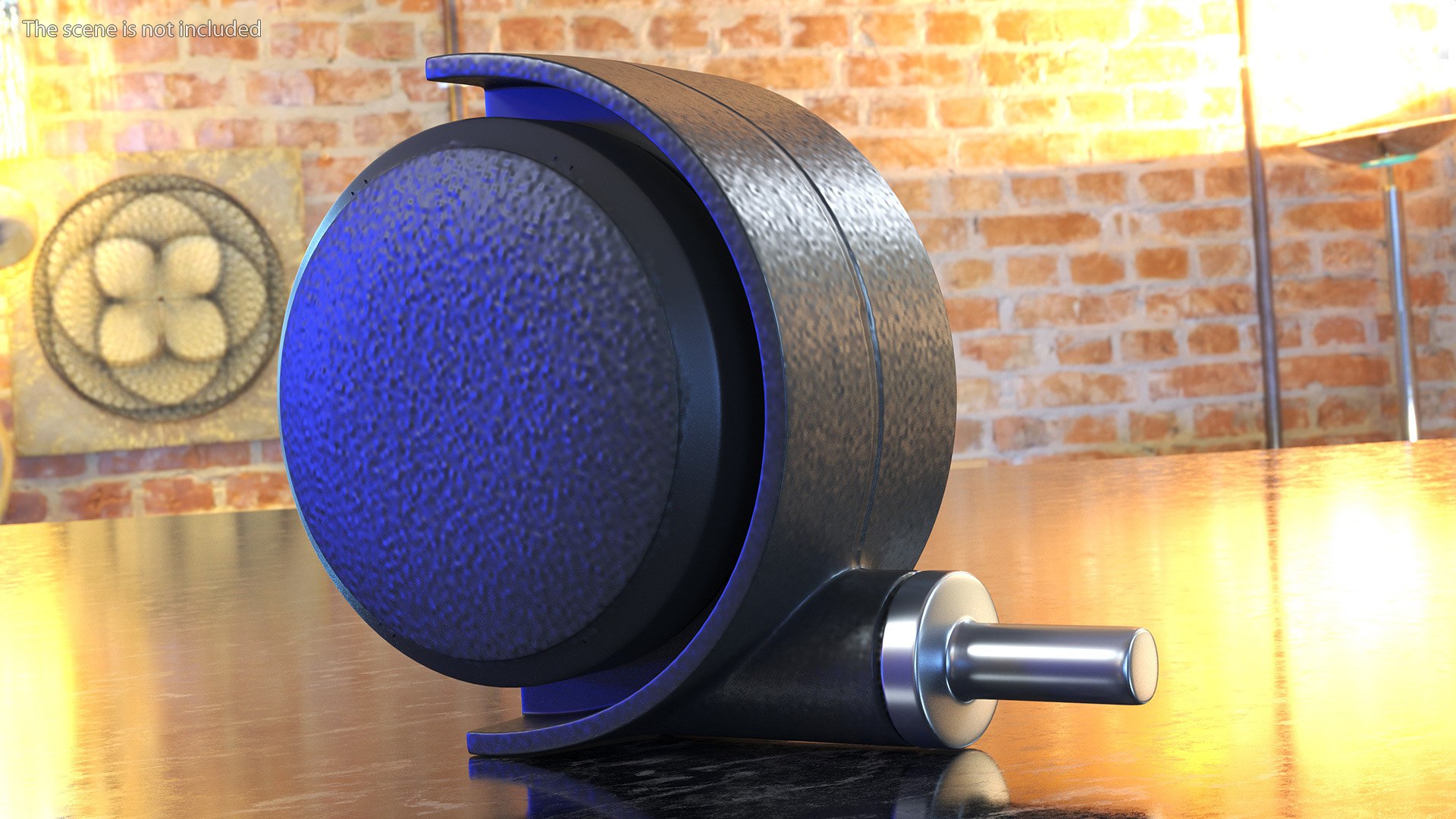 Plastic Furniture Wheel Black 3D model - TurboSquid 2158751