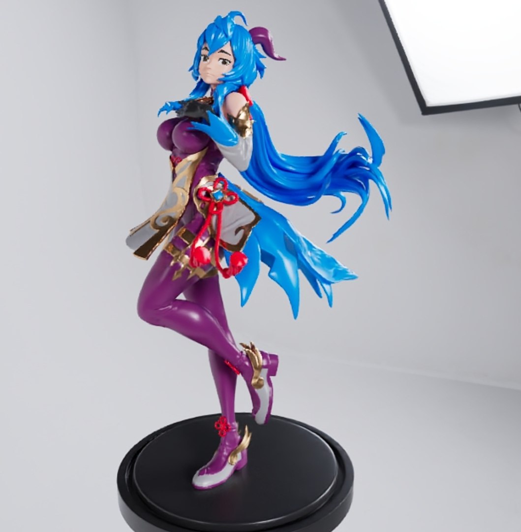 3D The Figurine Of Ganyu From Genshin Impact1 - TurboSquid 2376293