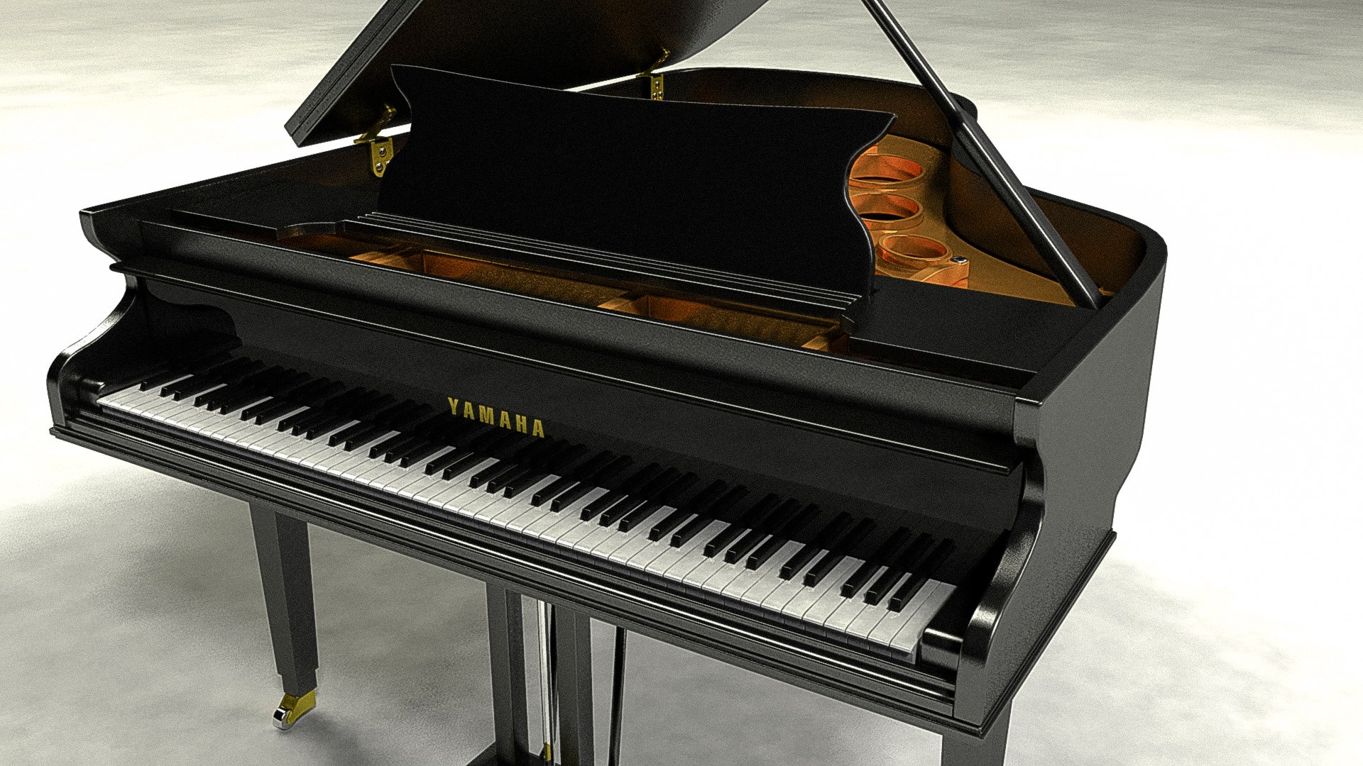 maya yamaha grand piano