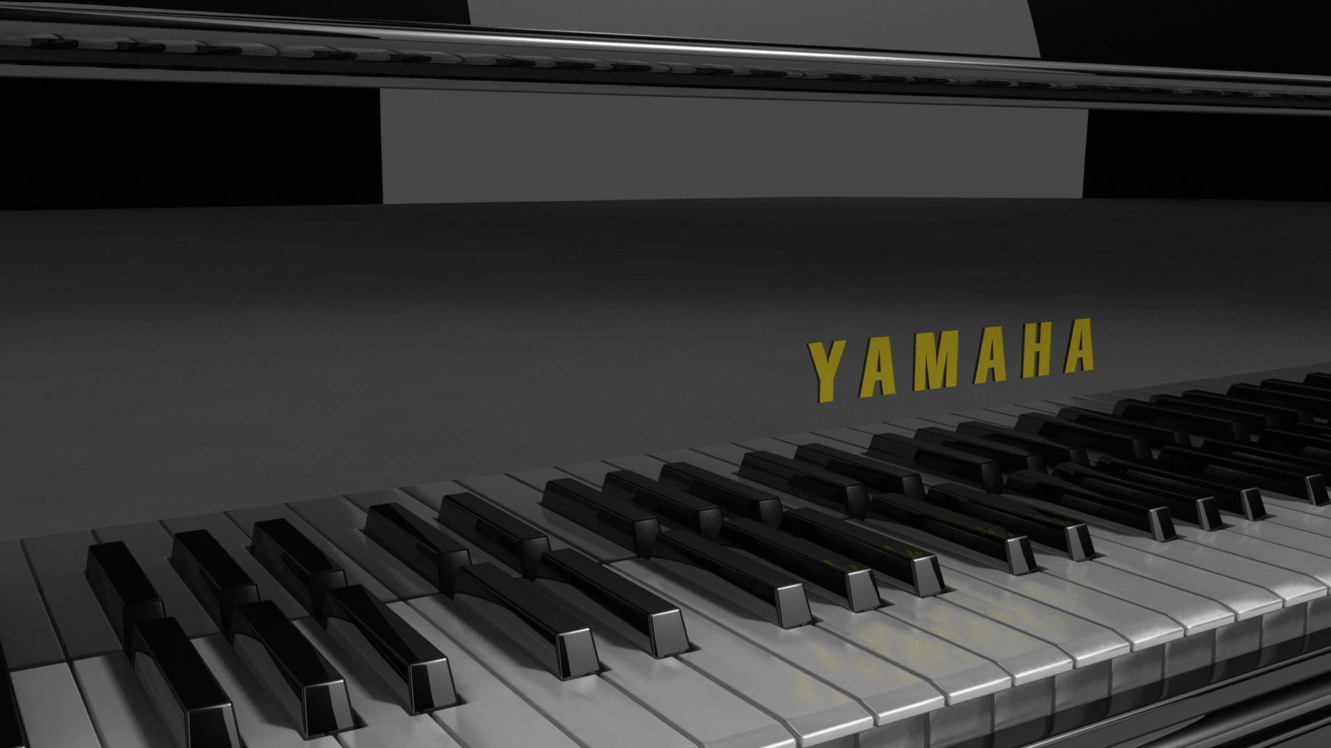 maya yamaha grand piano