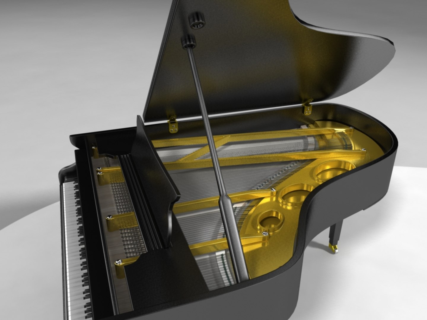 maya yamaha grand piano