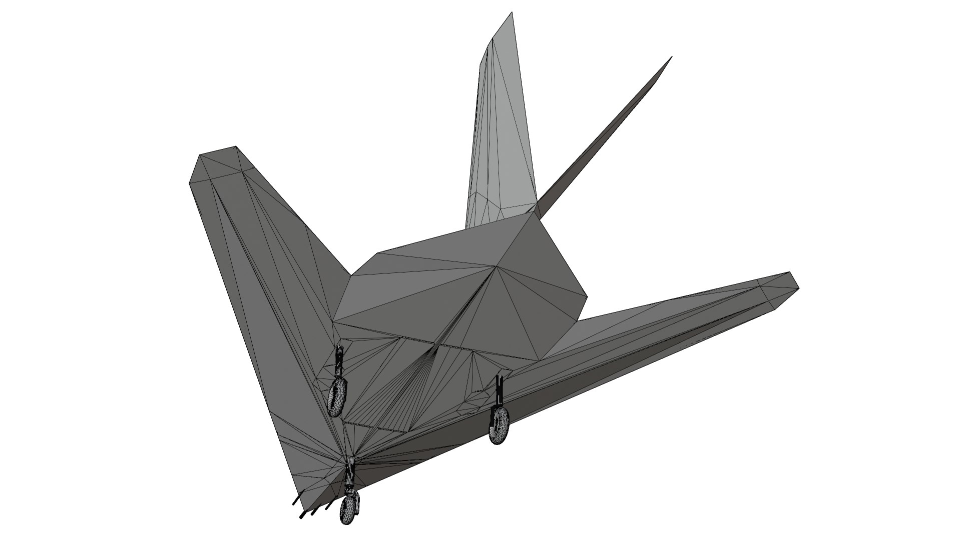 3D F-117 Nighthawk Jet Fighter Aircraft - TurboSquid 2326038