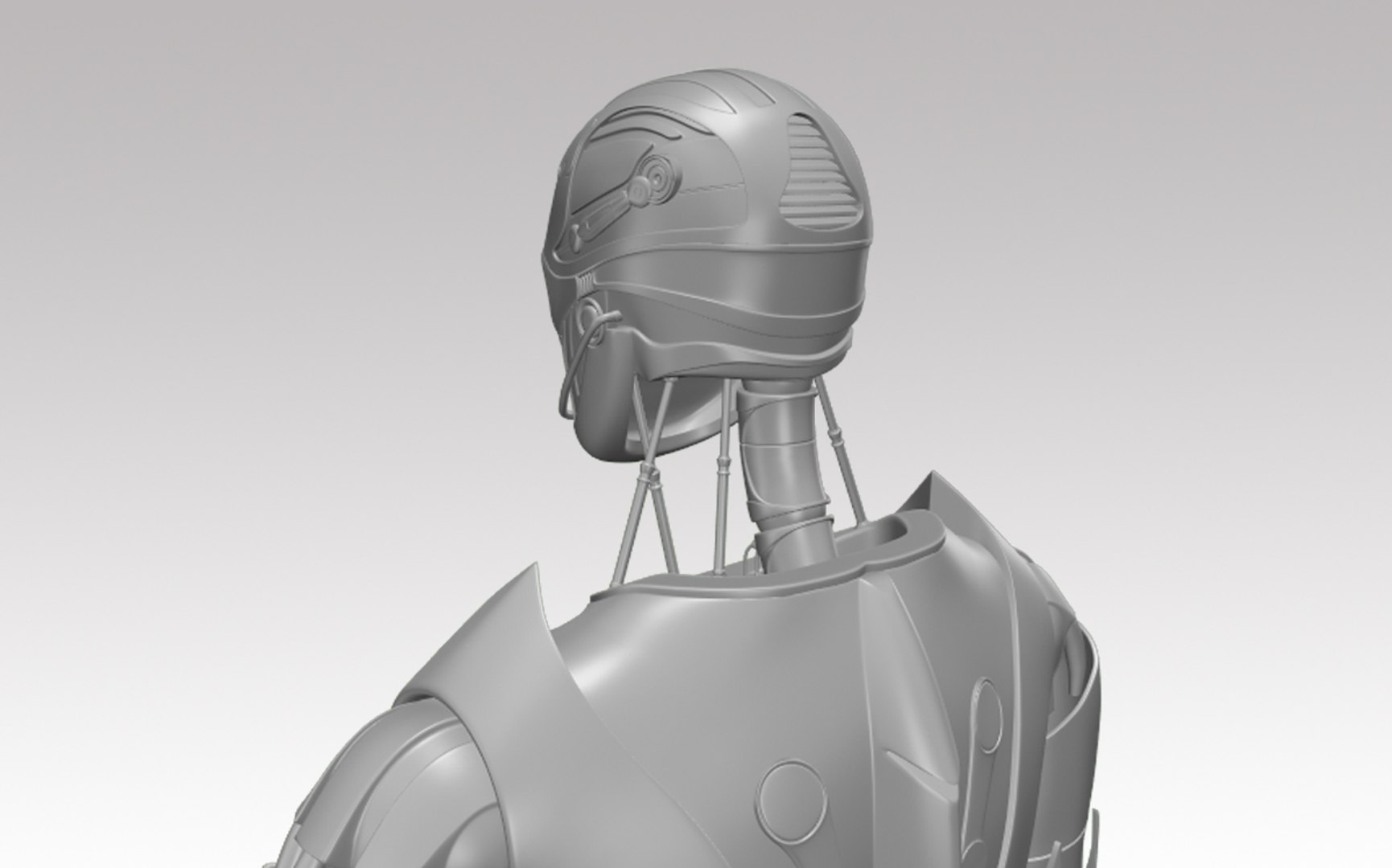 3d model android rigged