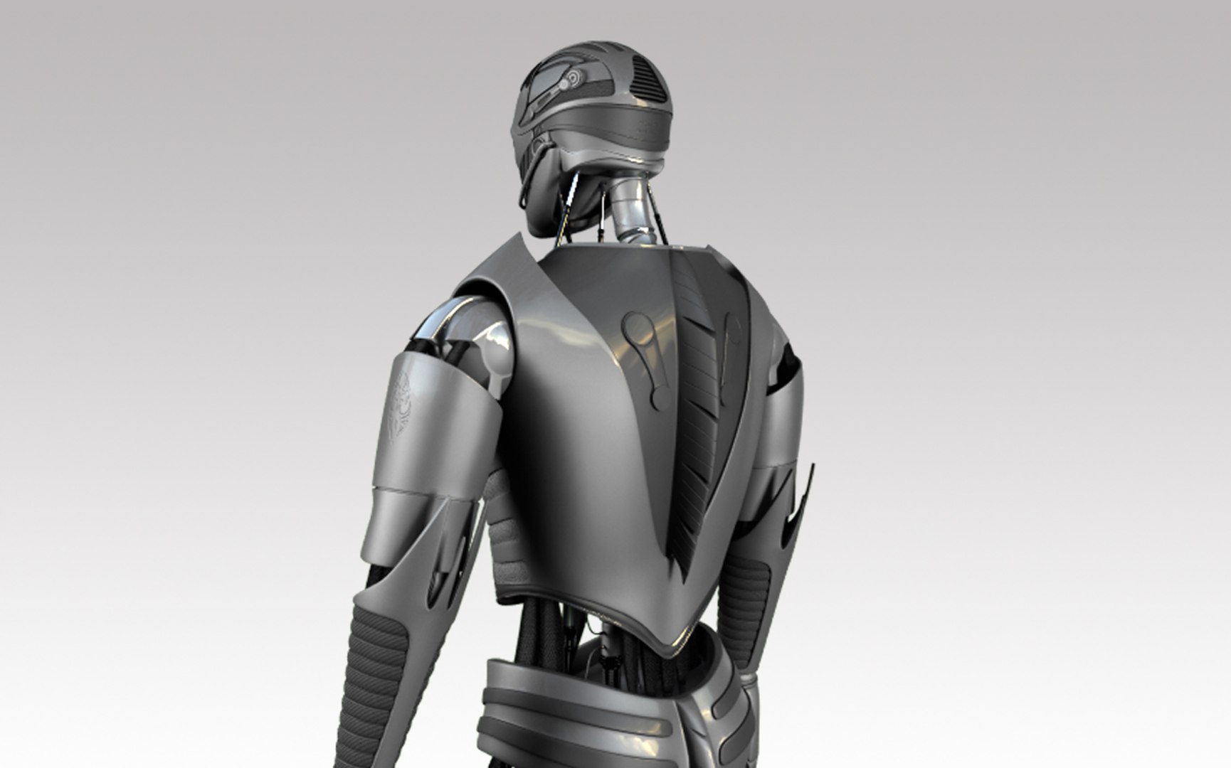 3d model android rigged