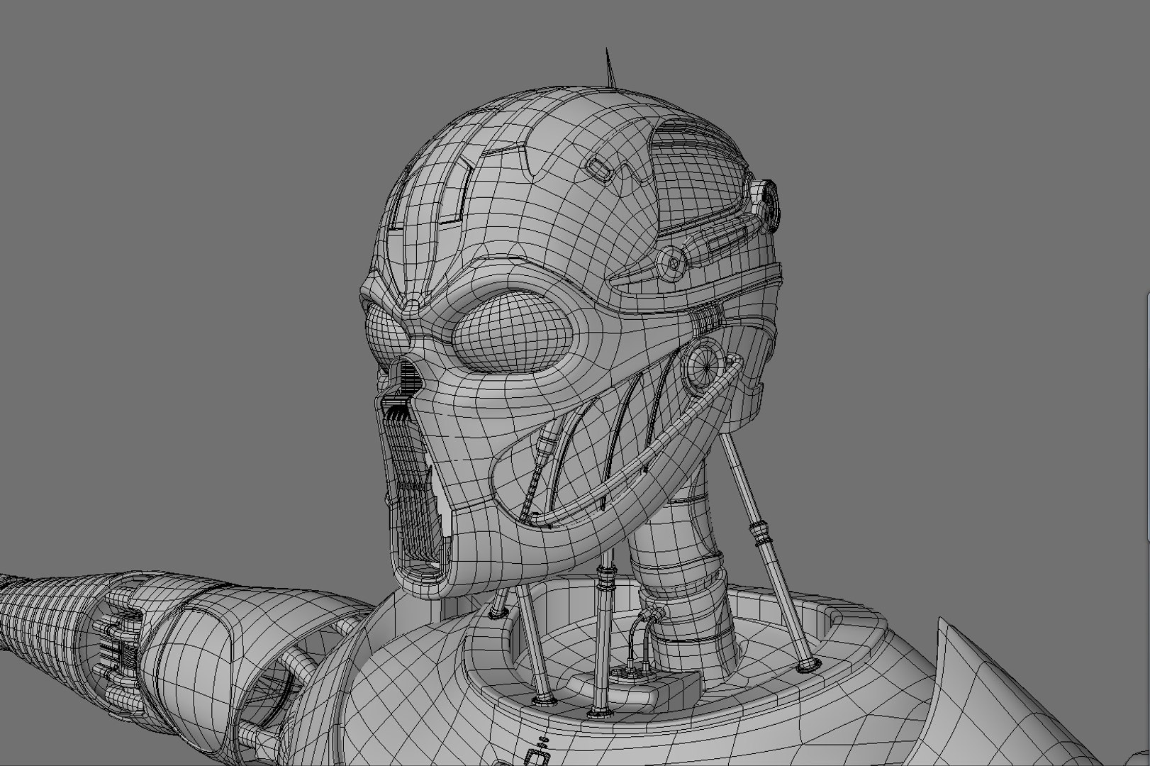 3d model android rigged
