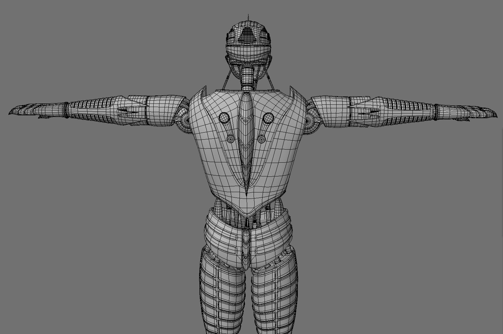 3d model android rigged