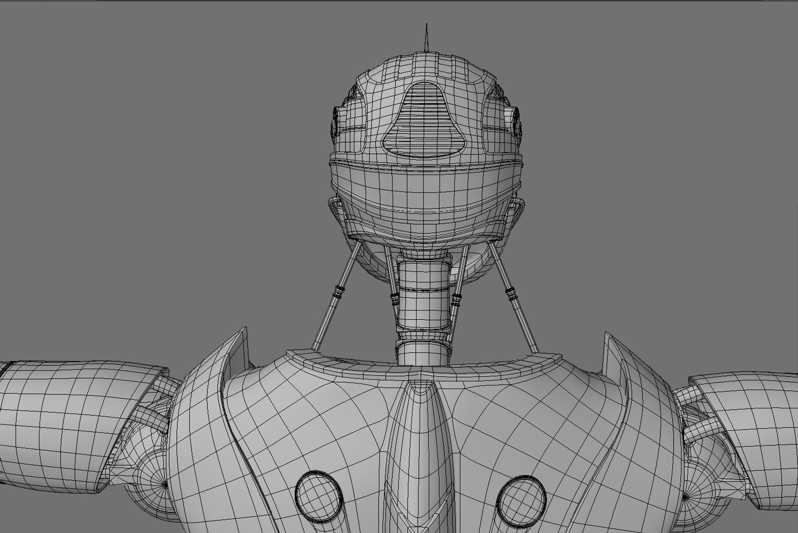 3d model android rigged