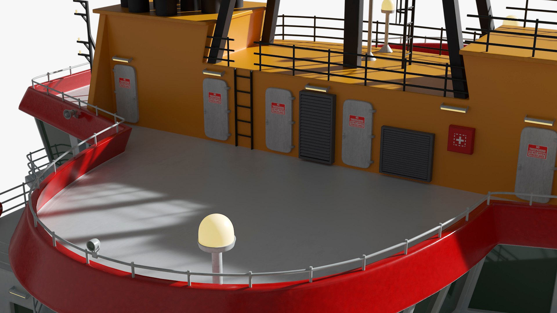 3D Falkor Too Research Vessel With Transport Helicopter - TurboSquid ...