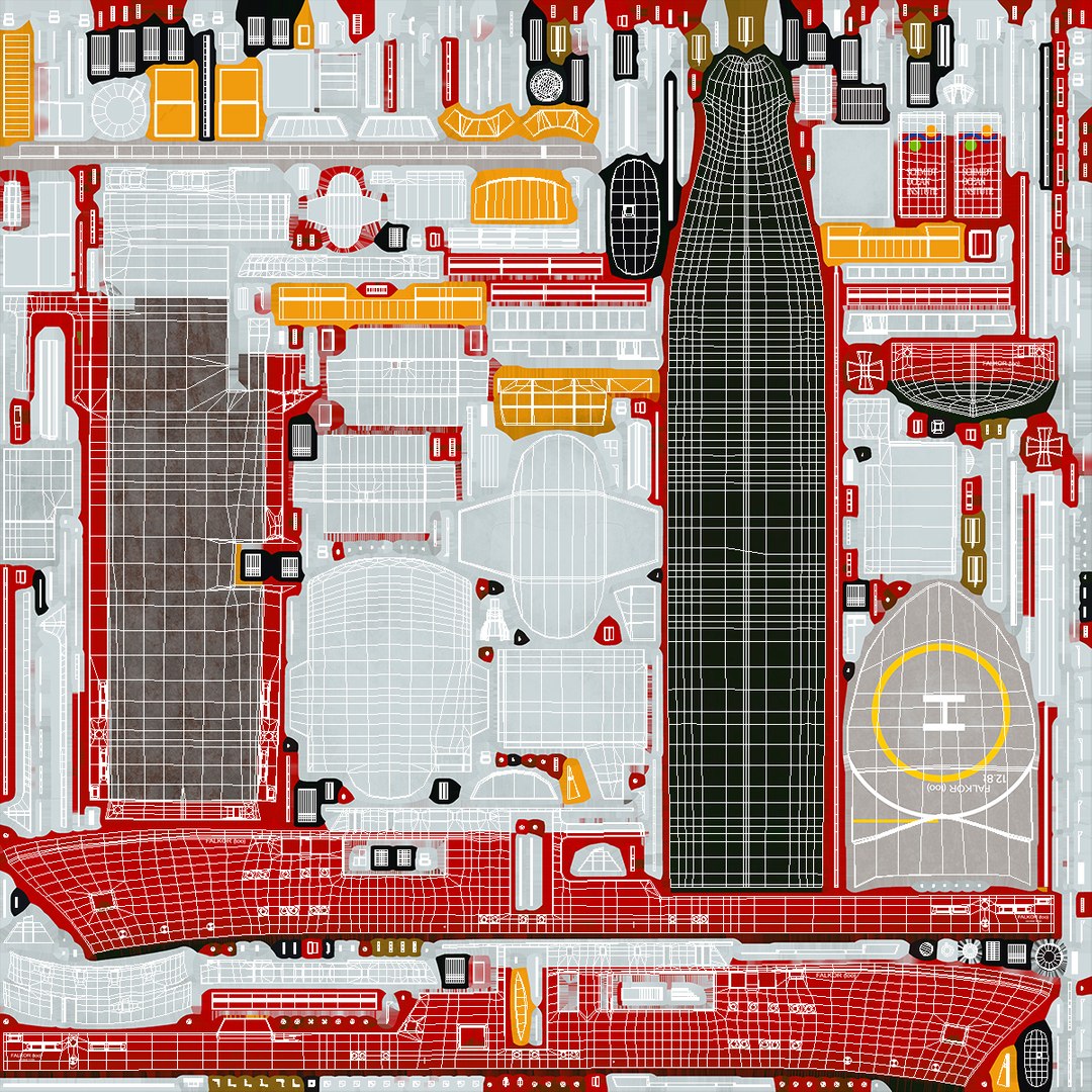 3D Falkor Too Research Vessel With Transport Helicopter - TurboSquid ...