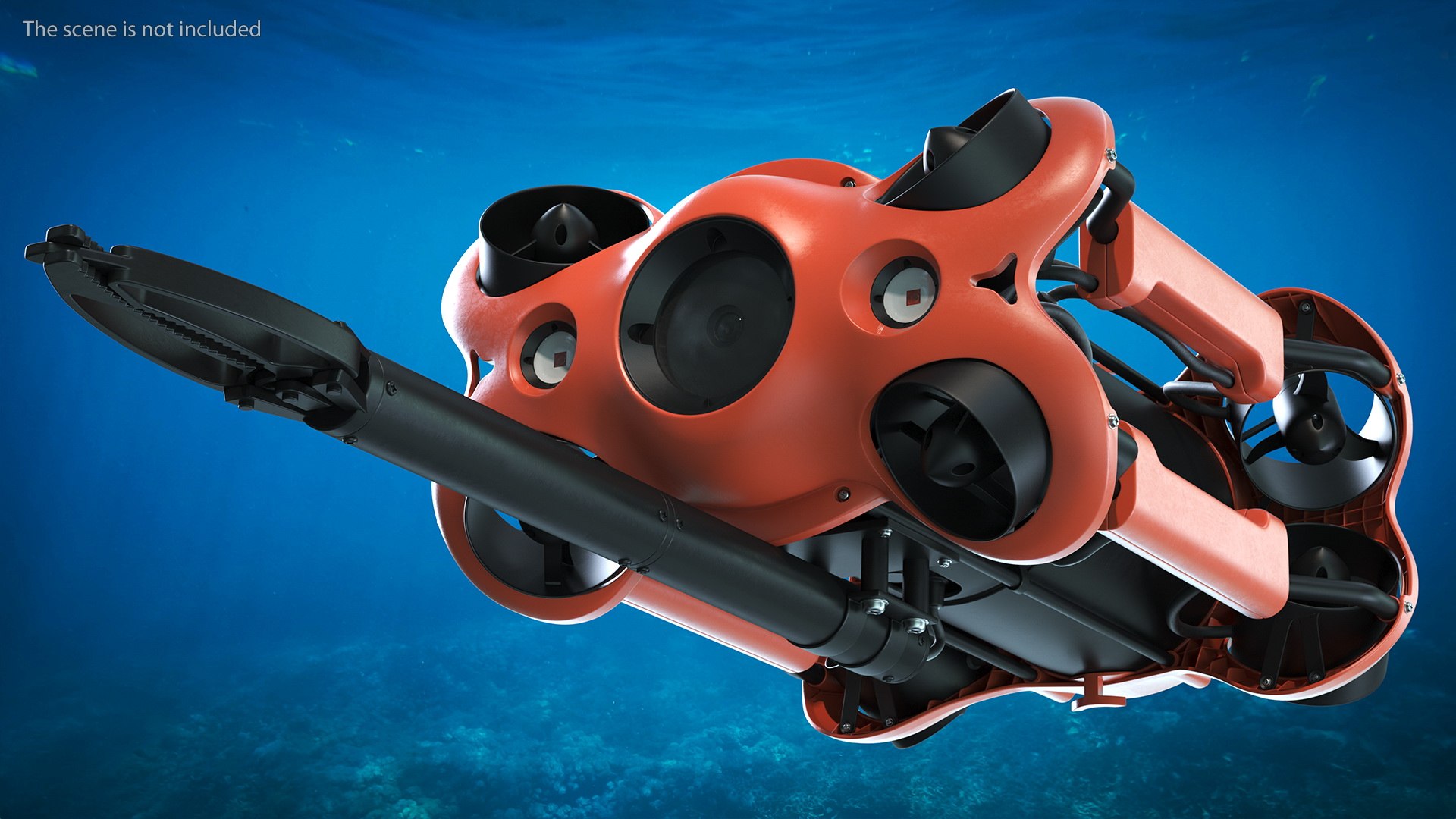 Professional Underwater Drone With Robotic Arm 3D - TurboSquid 1855728