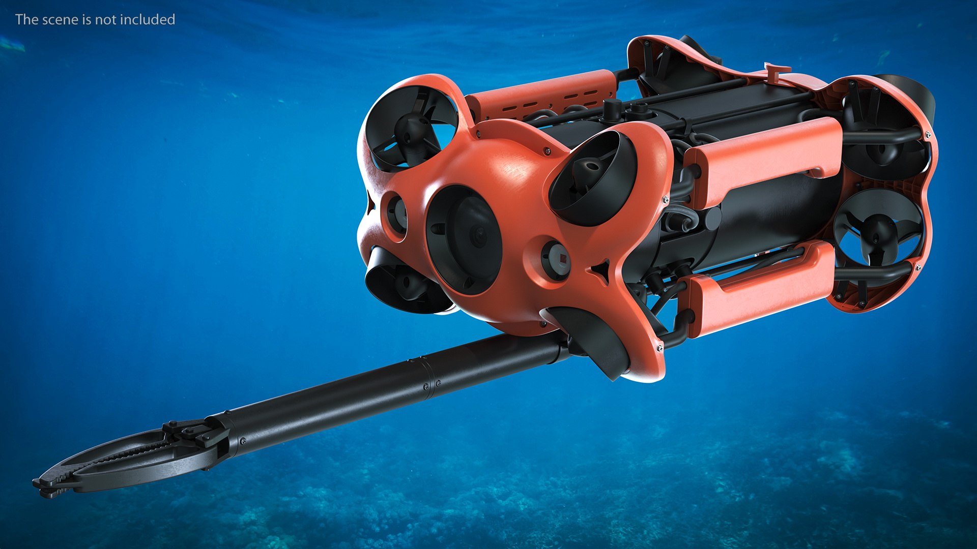 Professional Underwater Drone With Robotic Arm 3D - TurboSquid 1855728