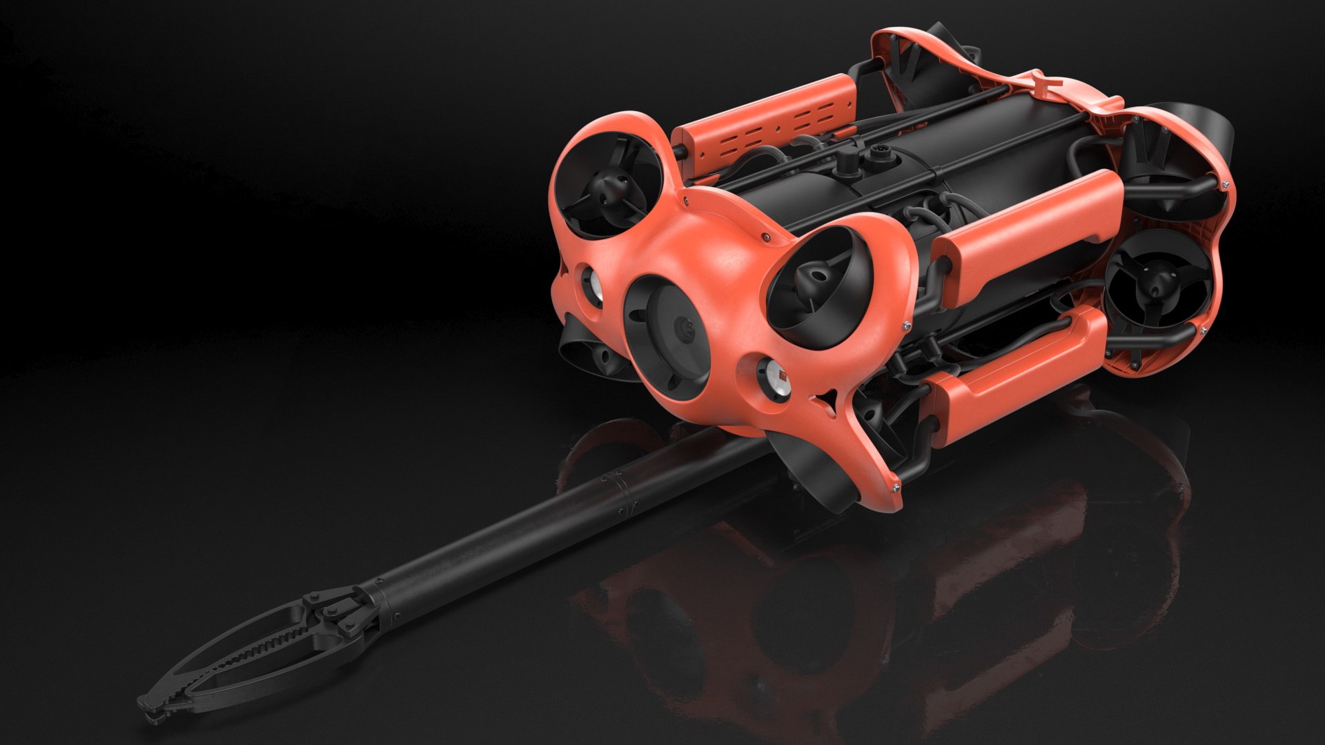 Professional Underwater Drone With Robotic Arm 3D - TurboSquid 1855728