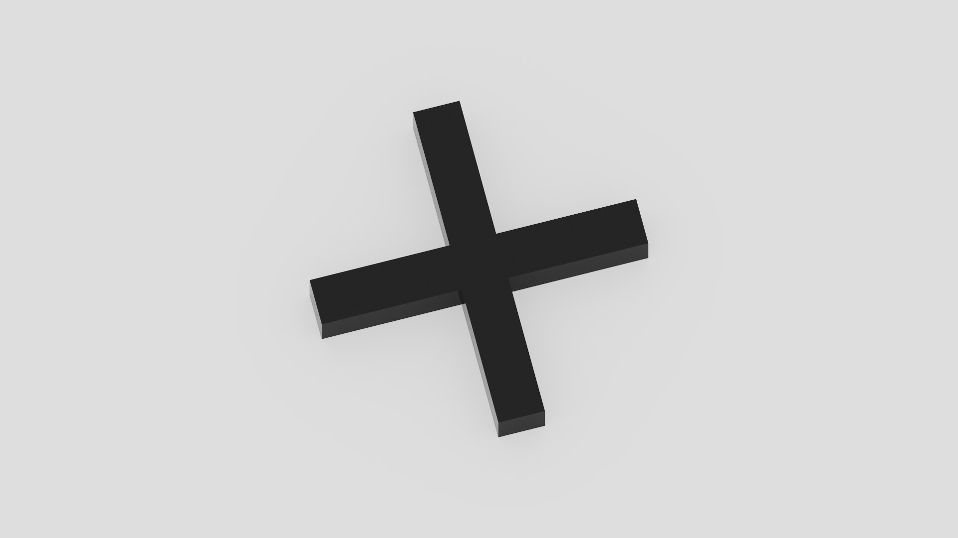 3D X Symbol - TurboSquid 1910885