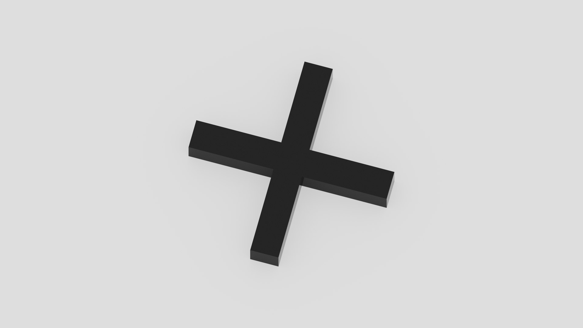 3D X Symbol - TurboSquid 1910885