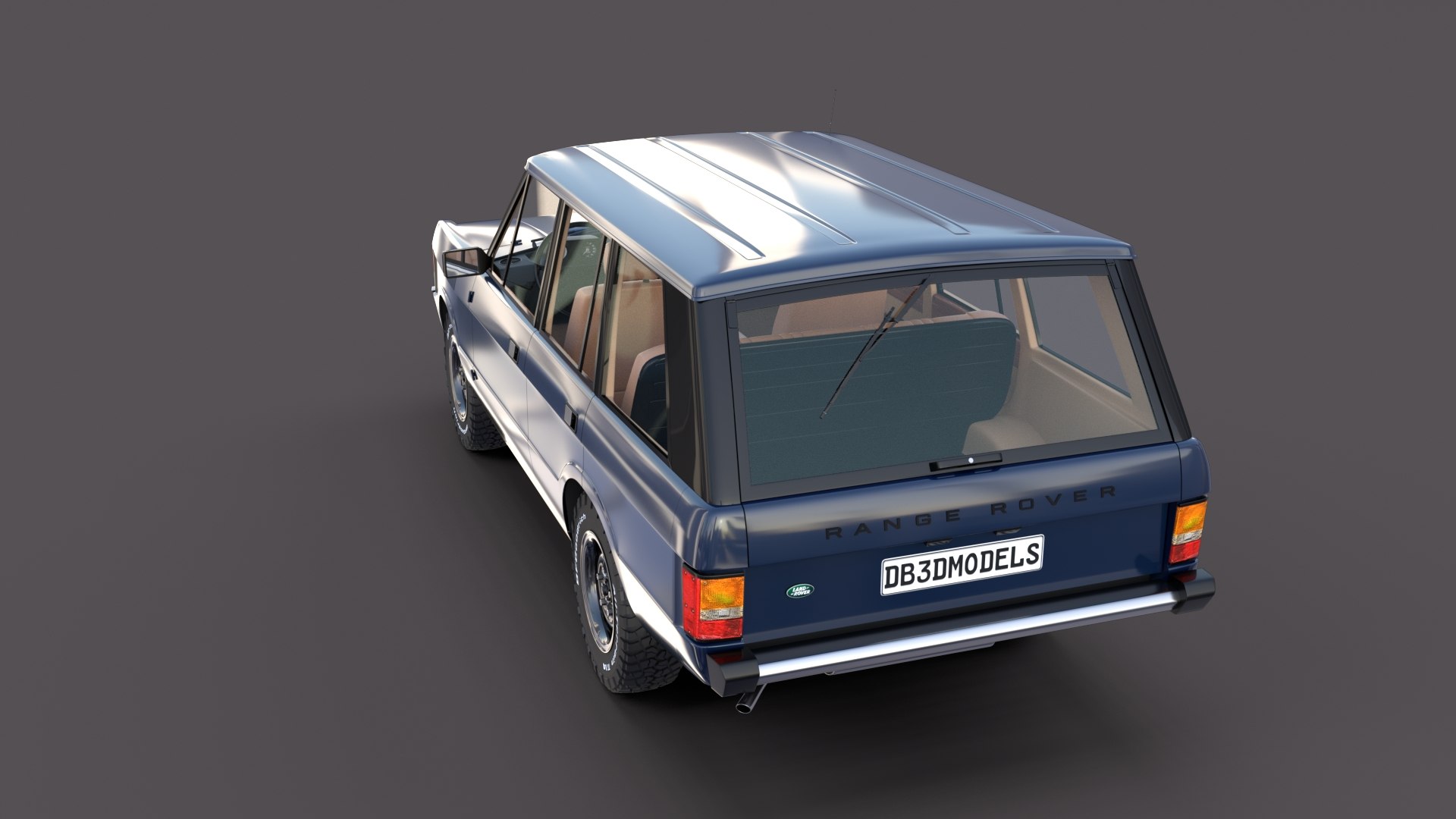 3D model rover range interior - TurboSquid 1502803