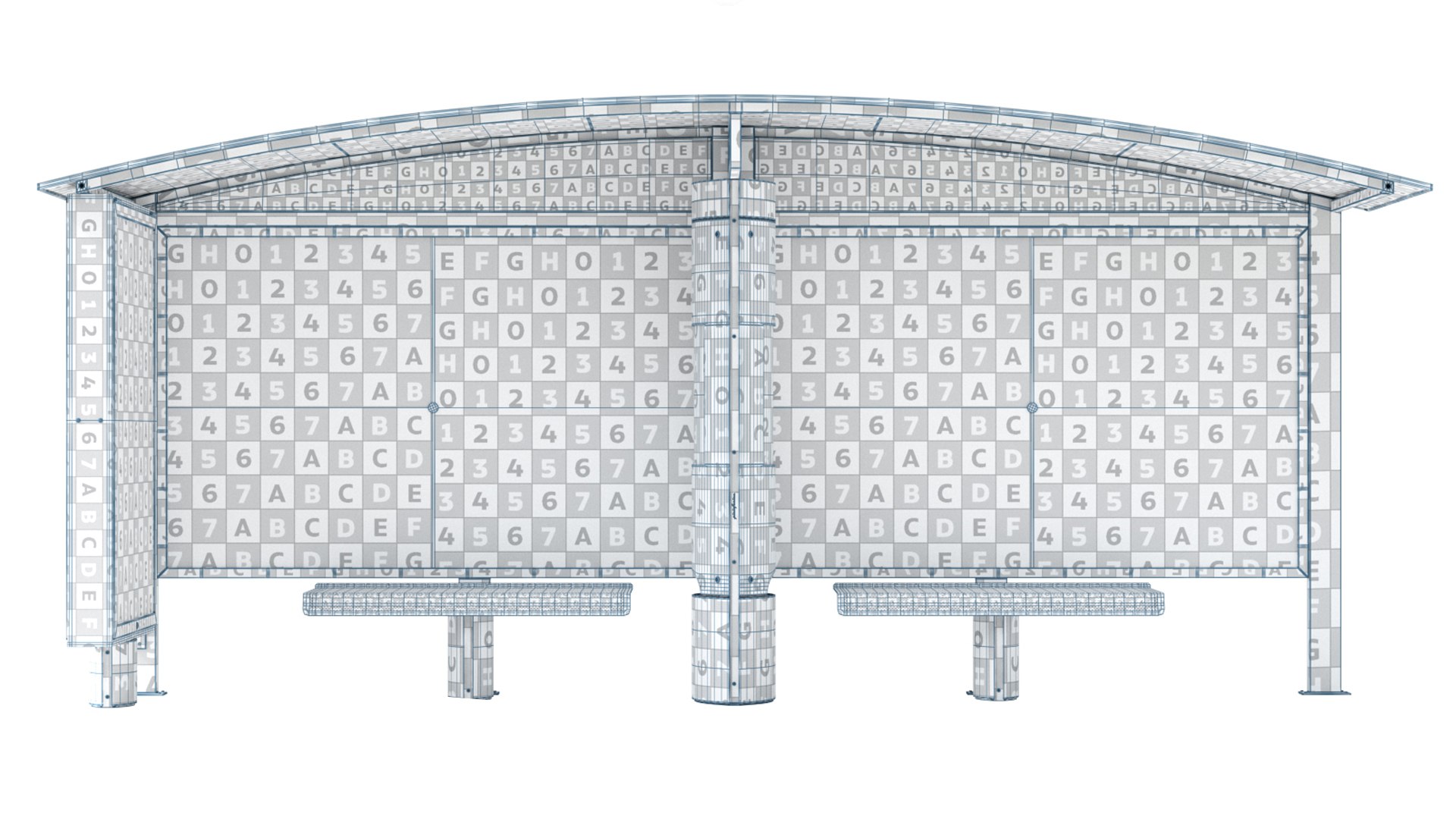 Artform Urban Merak Shelter 3D Model - TurboSquid 2157102