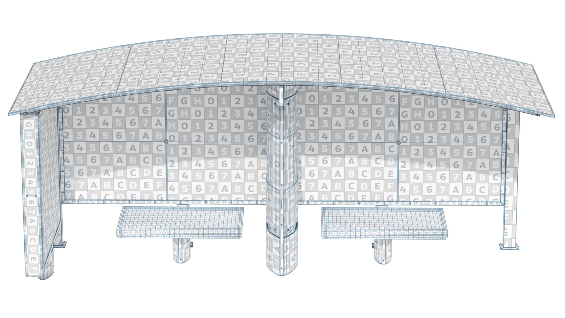 Artform Urban Merak Shelter 3D Model - TurboSquid 2157102