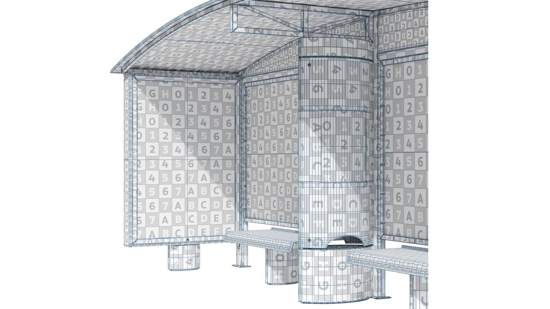 Artform Urban Merak Shelter 3D Model - TurboSquid 2157102