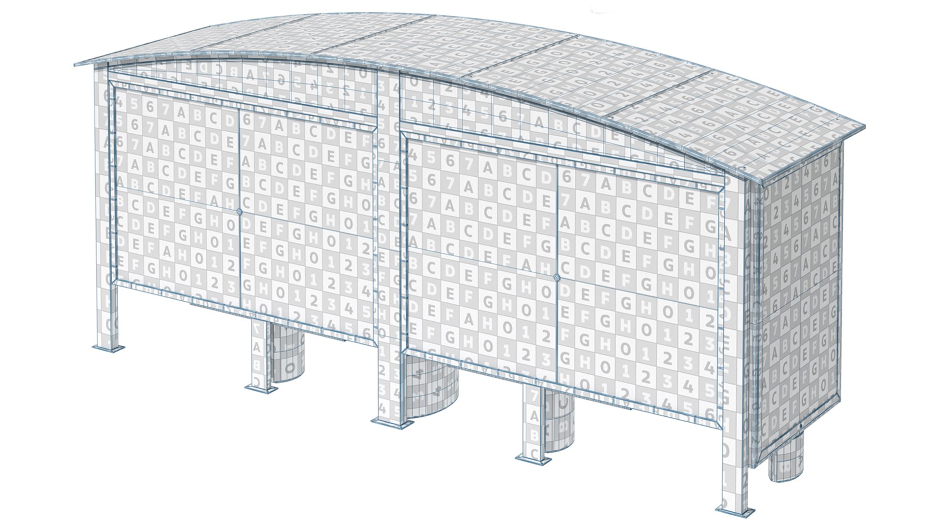 Artform Urban Merak Shelter 3D Model - TurboSquid 2157102