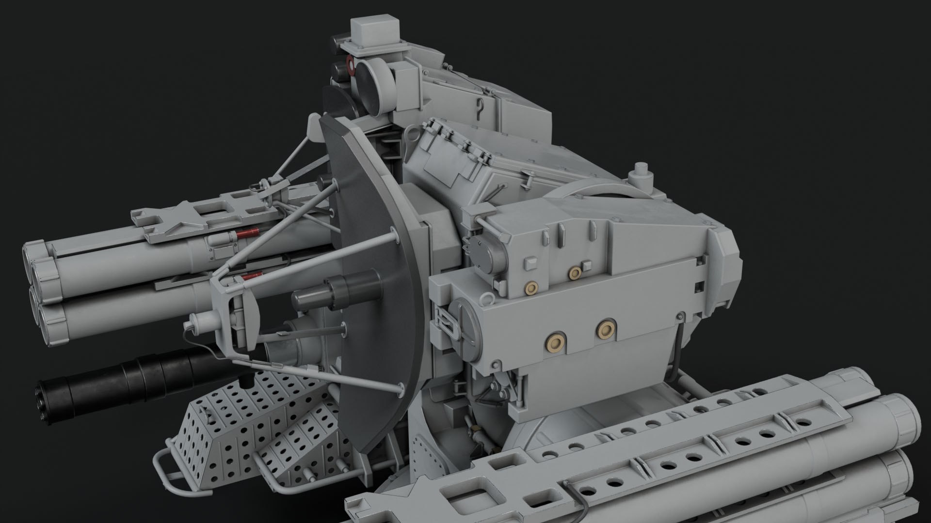 Kashtan CIWS High Details 3D - TurboSquid 2260847