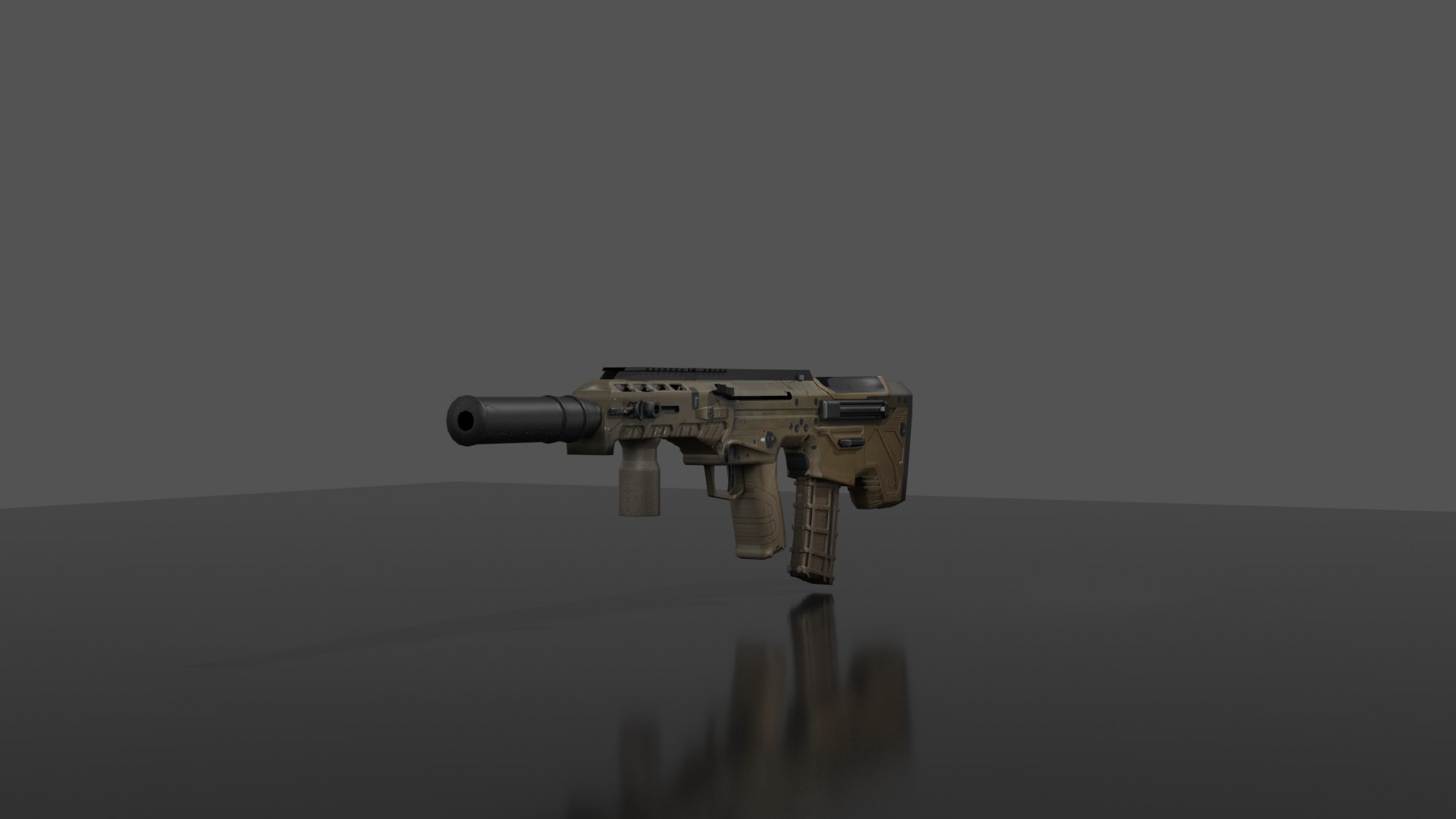 MDRX Rifle Model - TurboSquid 2010288
